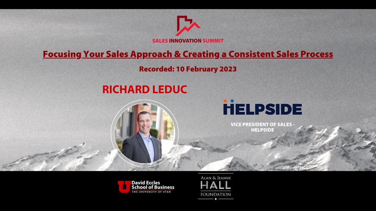 Creating a Consistent Sales Process - Richard LeDuc - YouTube