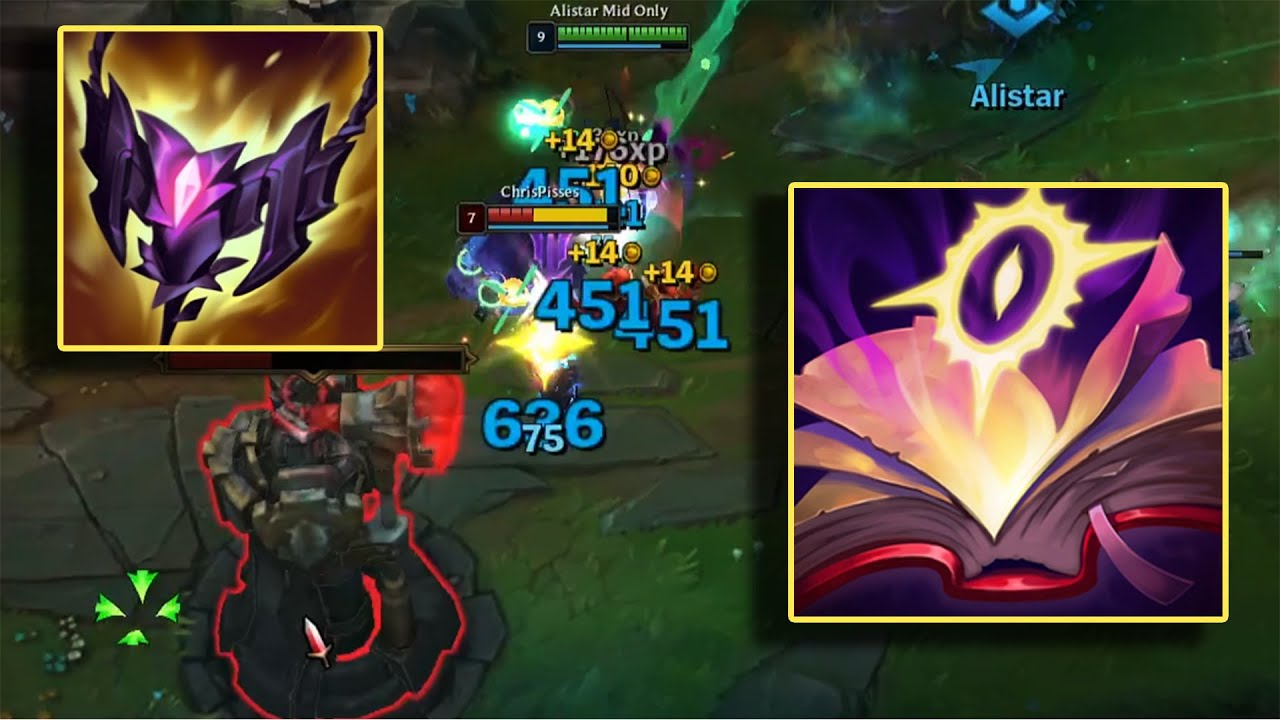 When Alistar Builds AP Items - YouTube