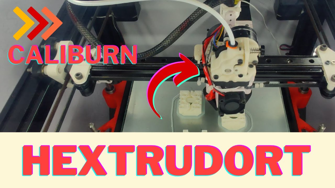 Caliburn | VZBot-Inspired 3D Printer | Part 7 | HextrudORT Extruder ...
