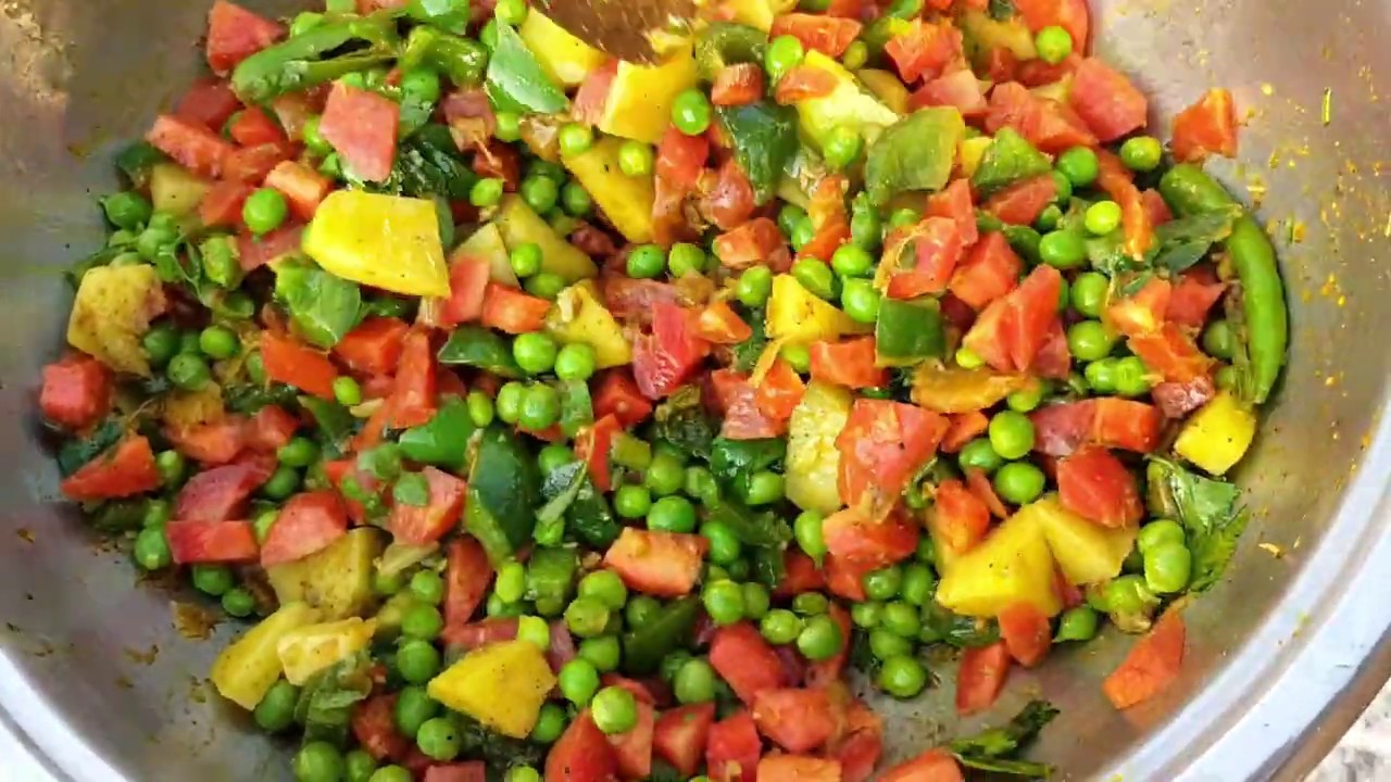 Mix Vegetables Sabzi & Benefits of Vegetables with |Desi Rooftop ...