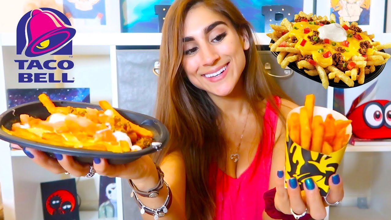 TRYING TACO BELL FRIES & SUPREME FRIES! - YouTube