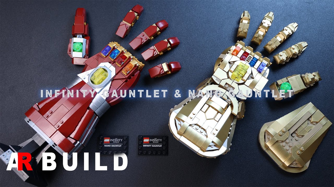 LEGO Speed Build! - Nano Gauntlet & Infinity Gauntlet | ASMR - YouTube