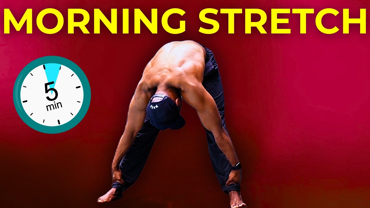 5 MINUTE MORNING STRETCHING EXERCISES | Beginner Friendly | May Stretch ...