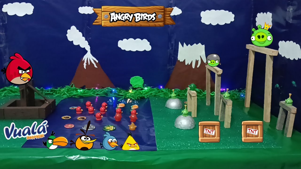 Batalla Angry Birds contra los Cerdos Vualá Sorpresa 🏆🎁 - YouTube