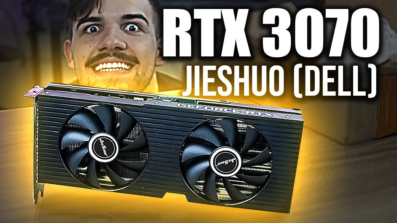 ELA CHEGOU!! RTX 3070 DA JIESHUO (DELL) DO ALIEXPRESS, RODA TUDO NO ...