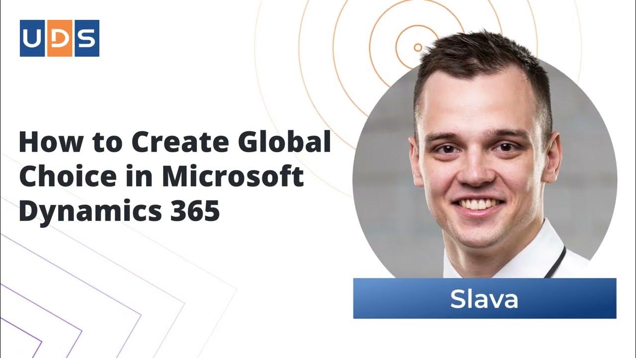 How to Create a Global Choice (Global Option Set) In Dynamics 365 | Tutorial by Slava - YouTube