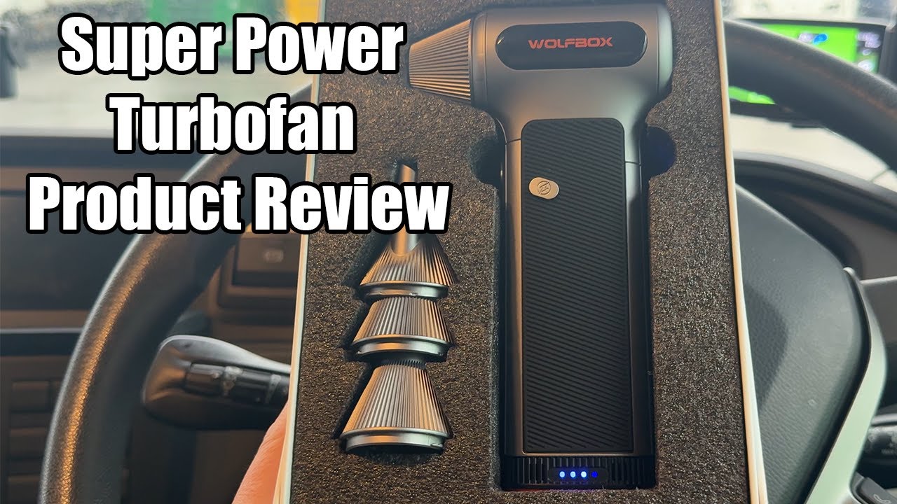Wolfbox Super Power Turbofan Product Review - YouTube