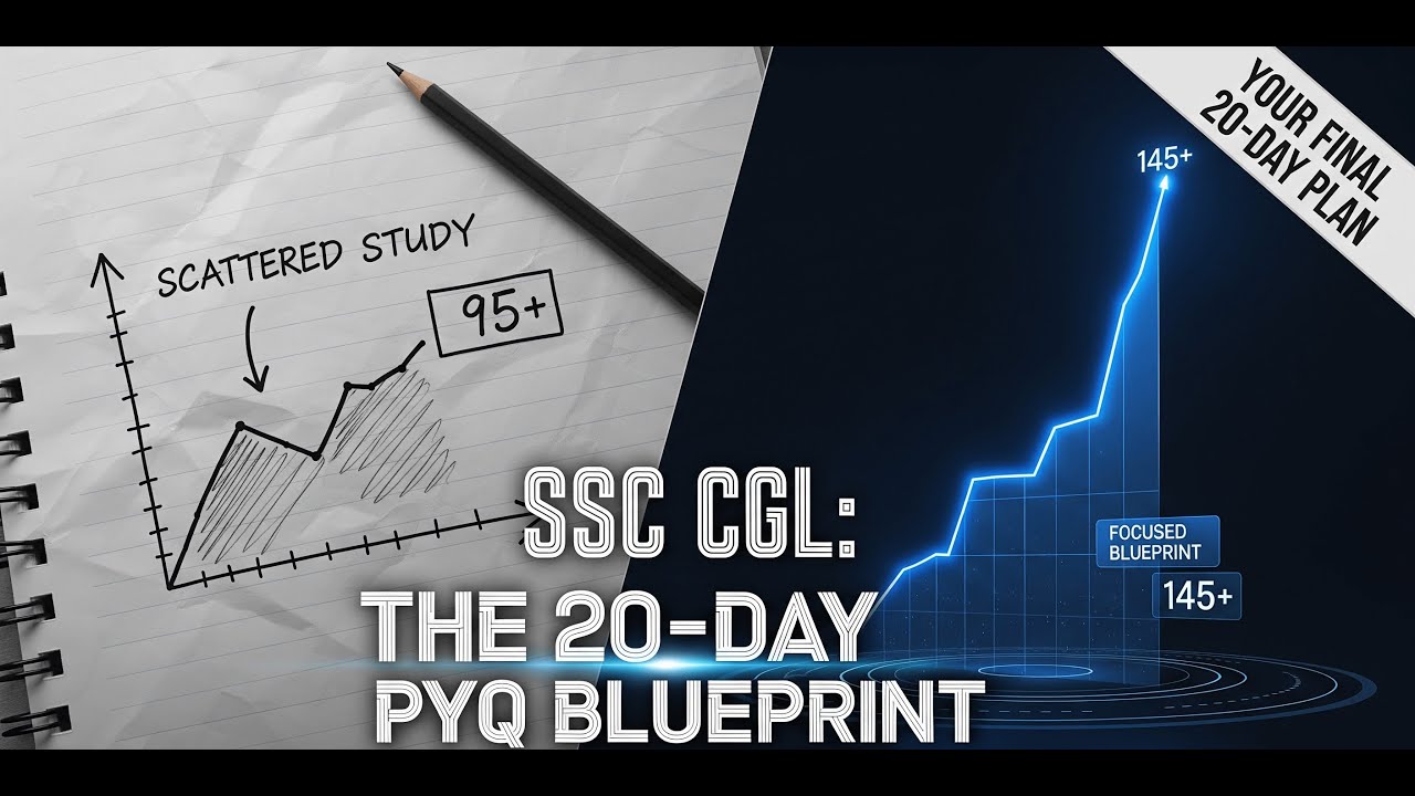 Score 150+ in SSC CGL 2025 (Last 20 Days) | The PYQ Blueprint is ...