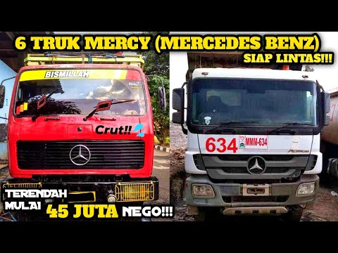 HARGA TRUK TRONTON MERCY (MERCEDES BENZ) BEKAS MURAH|| MULAI 45 JUTA || UPDATE 2021 ||JUAL BELI TRUK