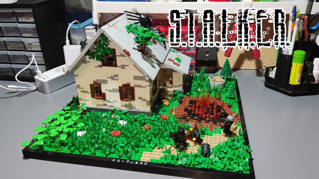 LEGO STALKER: Abandoned house | LEGO MOC - YouTube
