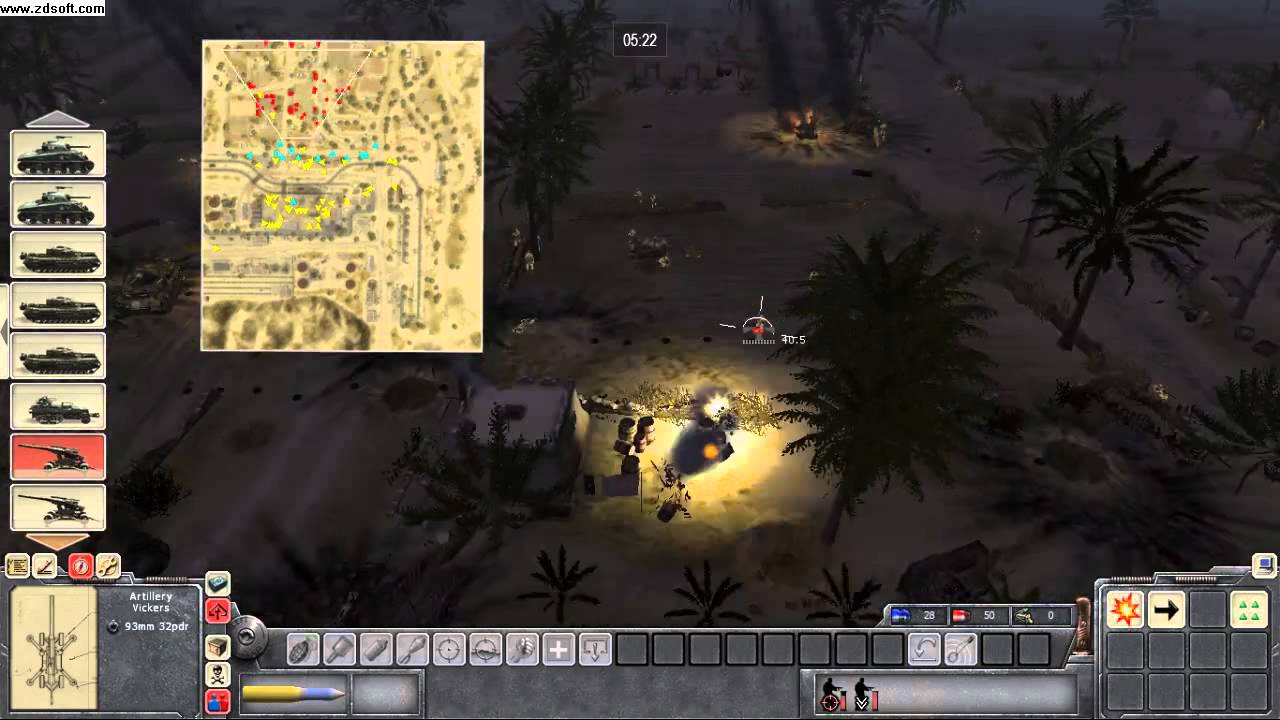 Men of War Walkthrough American Mission 5 Part 3 - YouTube