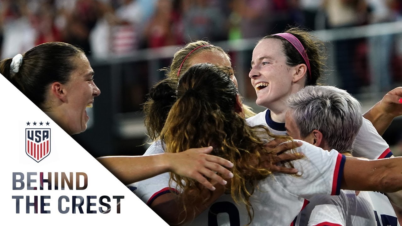 BEHIND THE CREST | USWNT Continues World Cup Prep Against Nigeria - YouTube
