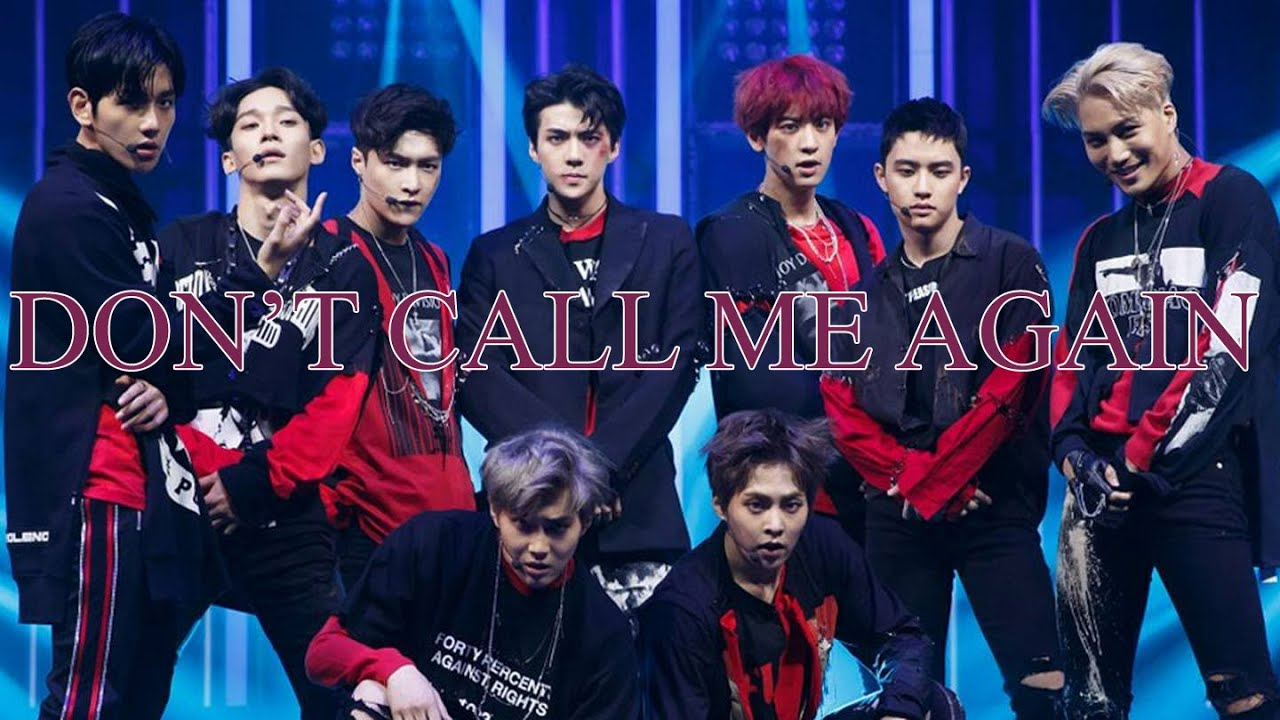 [AI Cover] EXO - Don't Call Me Again [Originally by TWICE][Line Distribution] - YouTube