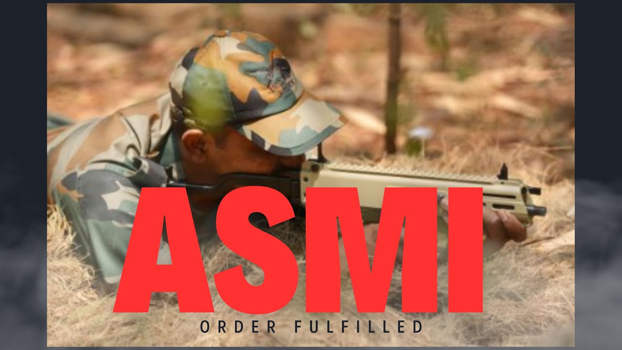 Flag off of ASMI Submachine Guns by Maj Gen Rakesh Manocha SM, VSM, GOC, Telangana & Andhra Sub ...