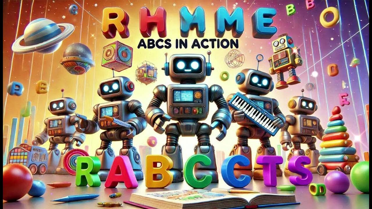 Rhyme Robots: ABCs in Action 2 – The Alphabet Adventure Continues! 🤖🔤🎶 ...