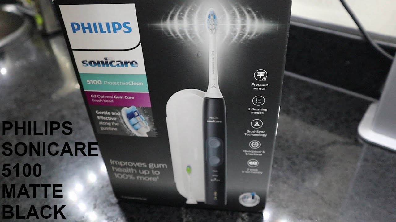 Philips Sonicare Protective Clean 5100 Electric Toothbrush Whitening ...