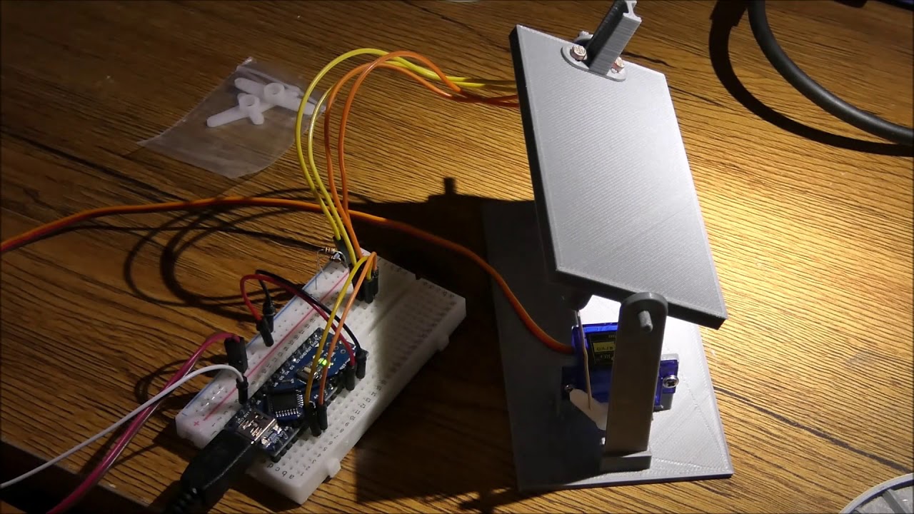 Arduino Solar Tracker - YouTube