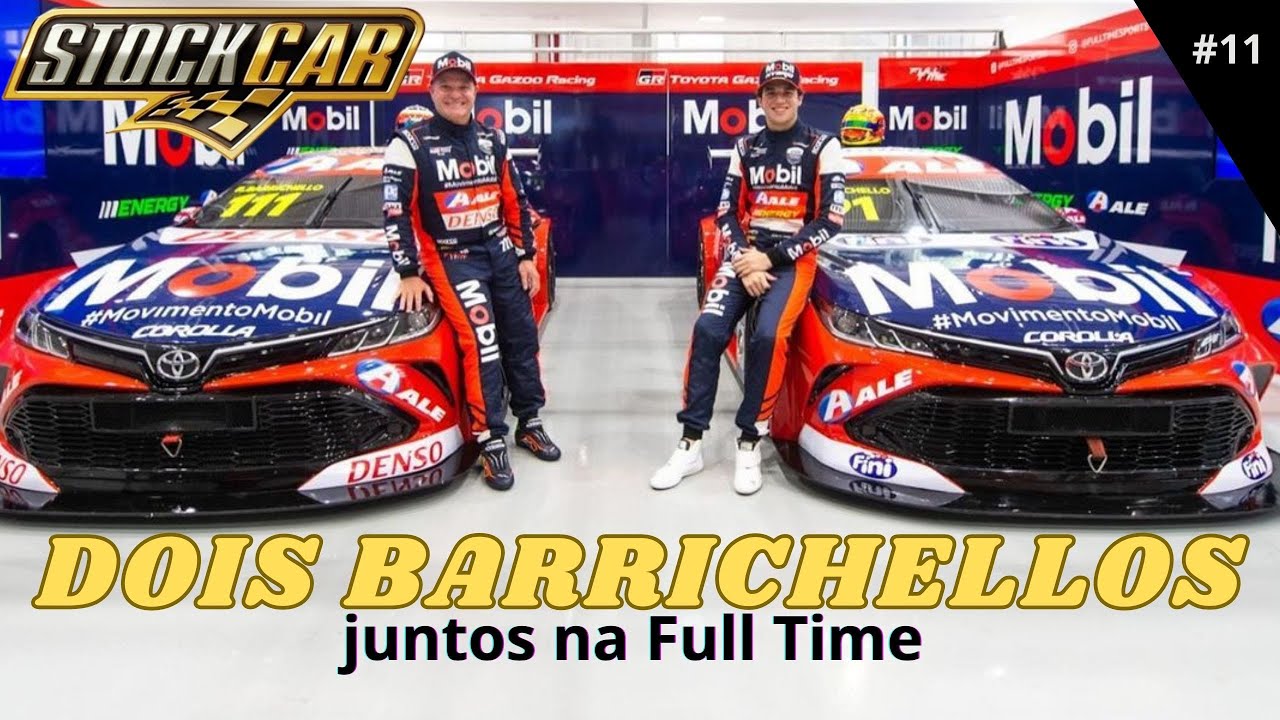 2 BARRICHELLOS na Full Time STOCK CAR - YouTube