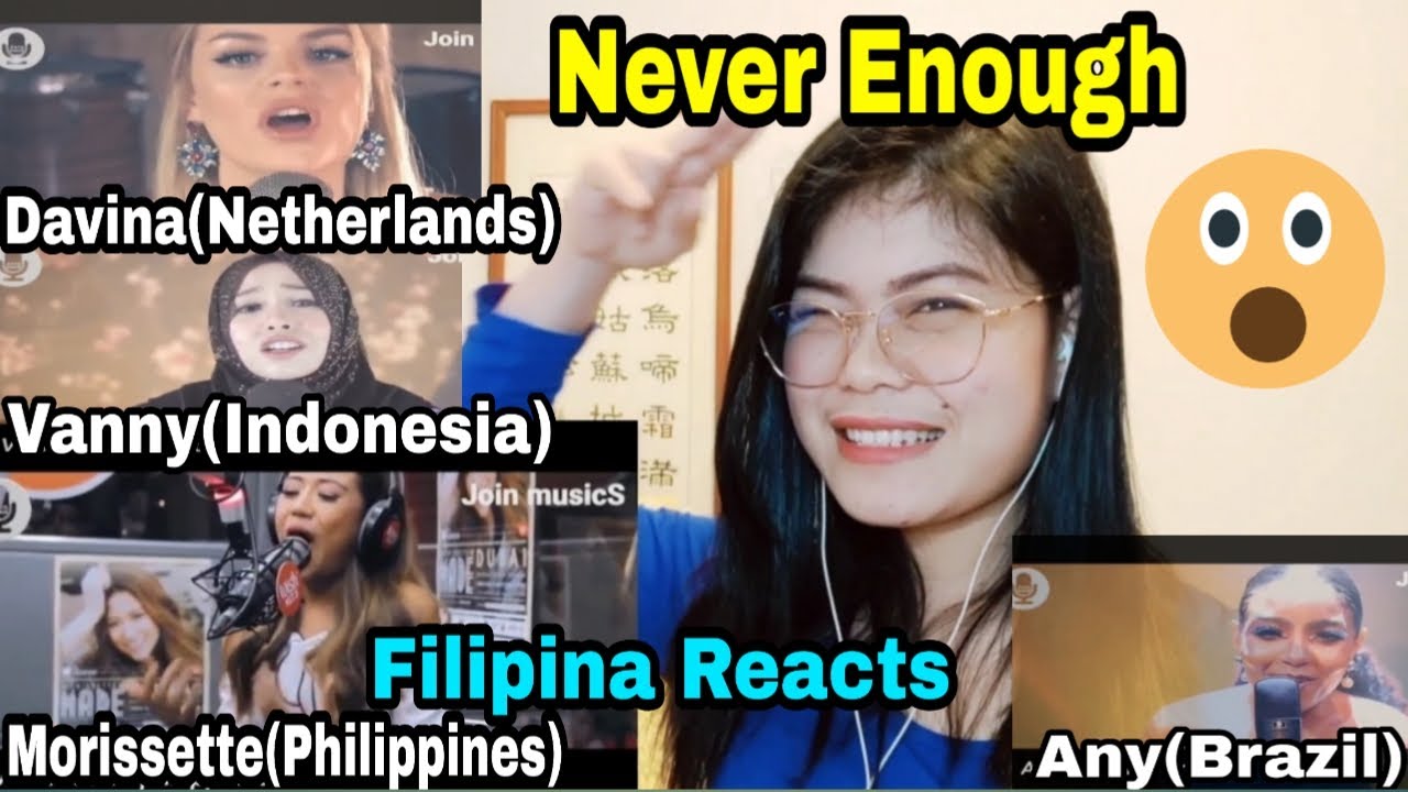 Never Enough||Reaction Video||Morissette,Vanny,Davina,Any|| Who Sang it Better?||Marzel - YouTube
