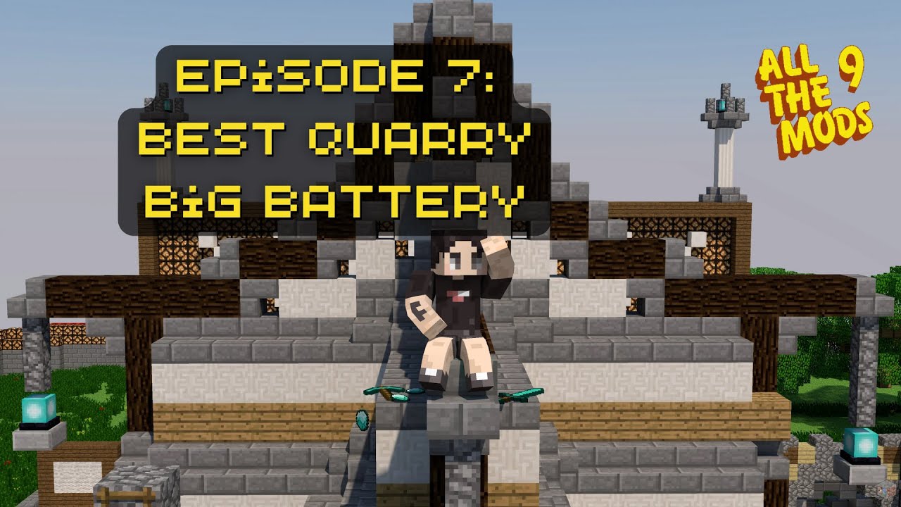 Chunk Destroyer & The Induction Matrix! | All The Mods 9 Episode 7 ...