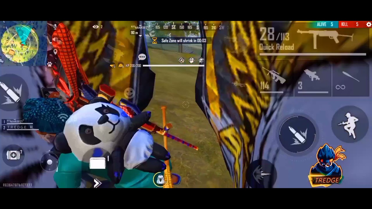 THE RETURN OF TREDGE😈[BATTLE ROYALE HEADSHOTS]🖤🎯 - YouTube