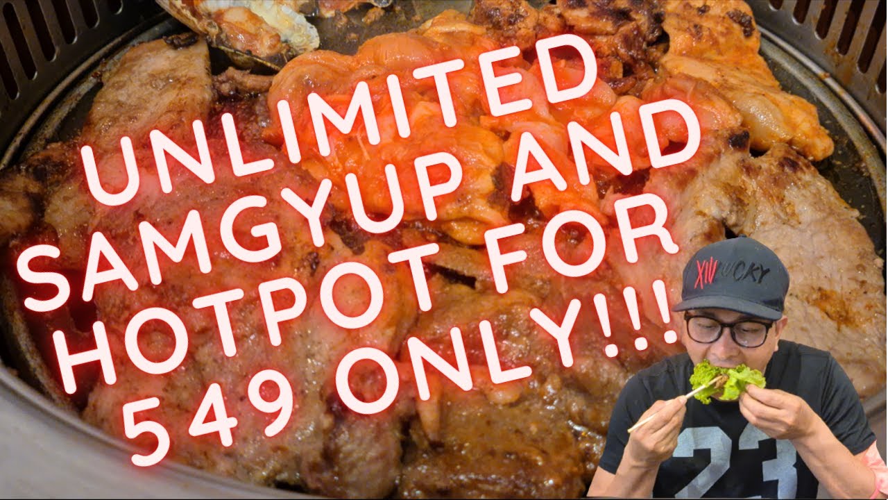 Many Unlimited Topokki Buffet & K-BBQ | UNLIMITED SAMGYUP AND HOTPOT ...