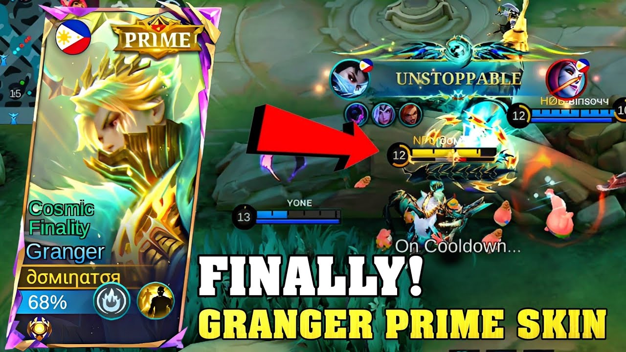 FINALLY UNLOCKED! Granger’s Prime Skin ‘Cosmic Finality, Granger ...