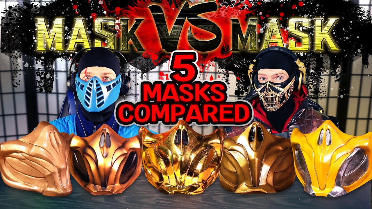 5 Scorpion Mortal Kombat 11 Masks Compared! Mask VS Mask! | MK11 PARODY ...