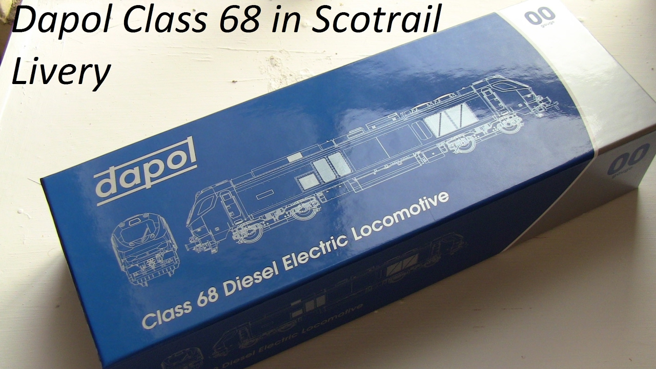 Dapol class 68 in ScotRail livery Review 4D-022-006 - YouTube
