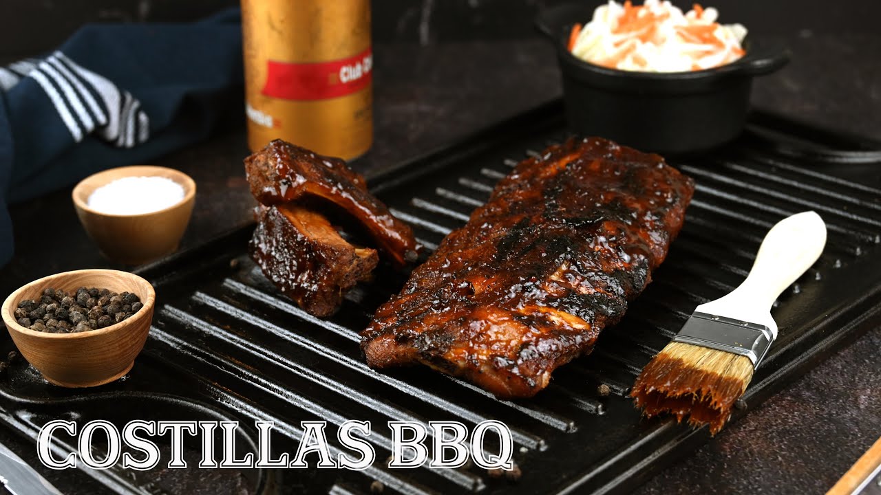 Baby Back Ribs 🔥 (Cómo hacer las MEJORES Costillas BBQ) - YouTube