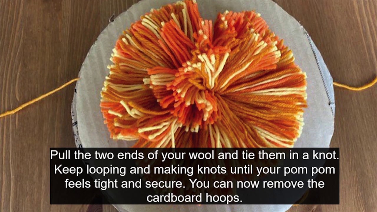 How to Make a Solar Pom Pom - YouTube