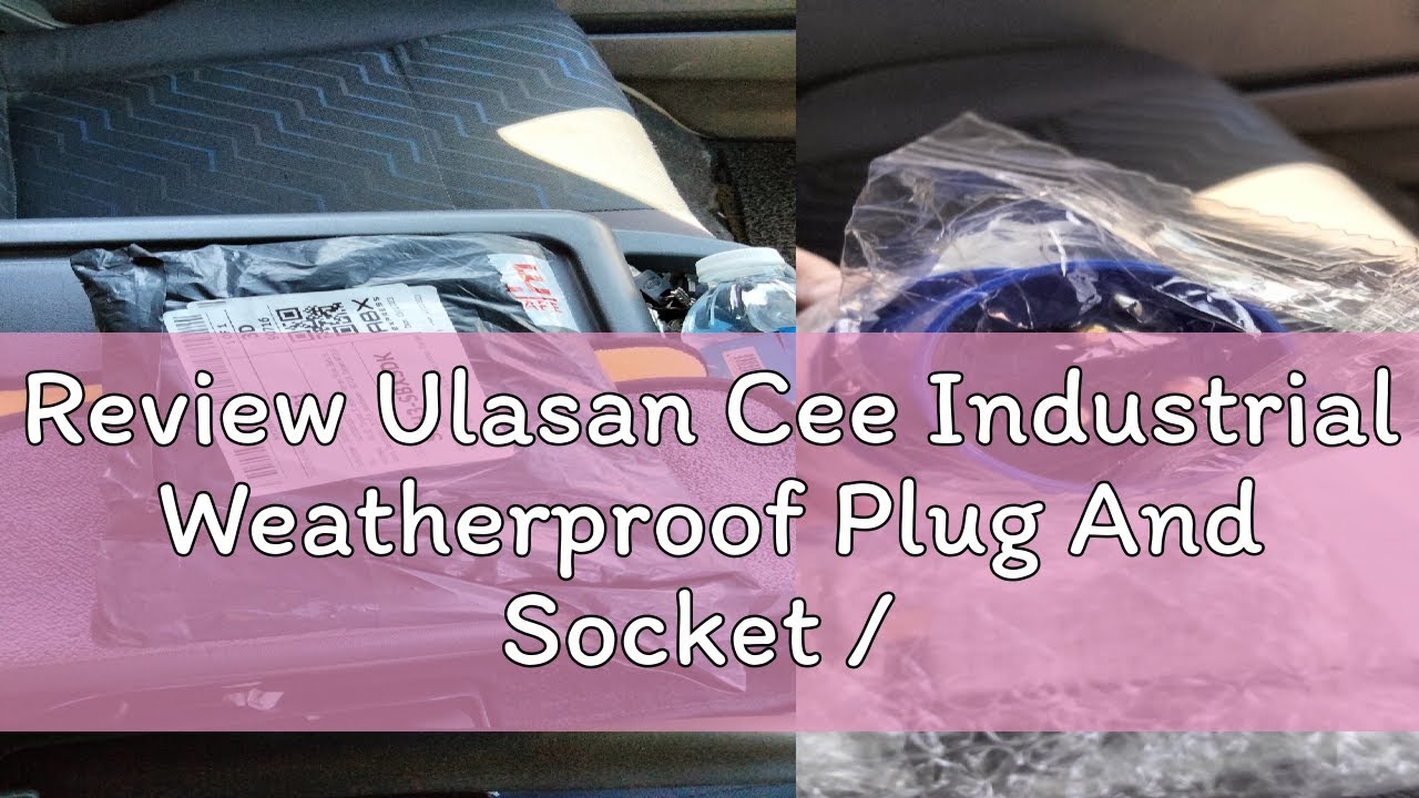 Review Ulasan Cee Industrial Weatherproof Plug And Socket / Single ...