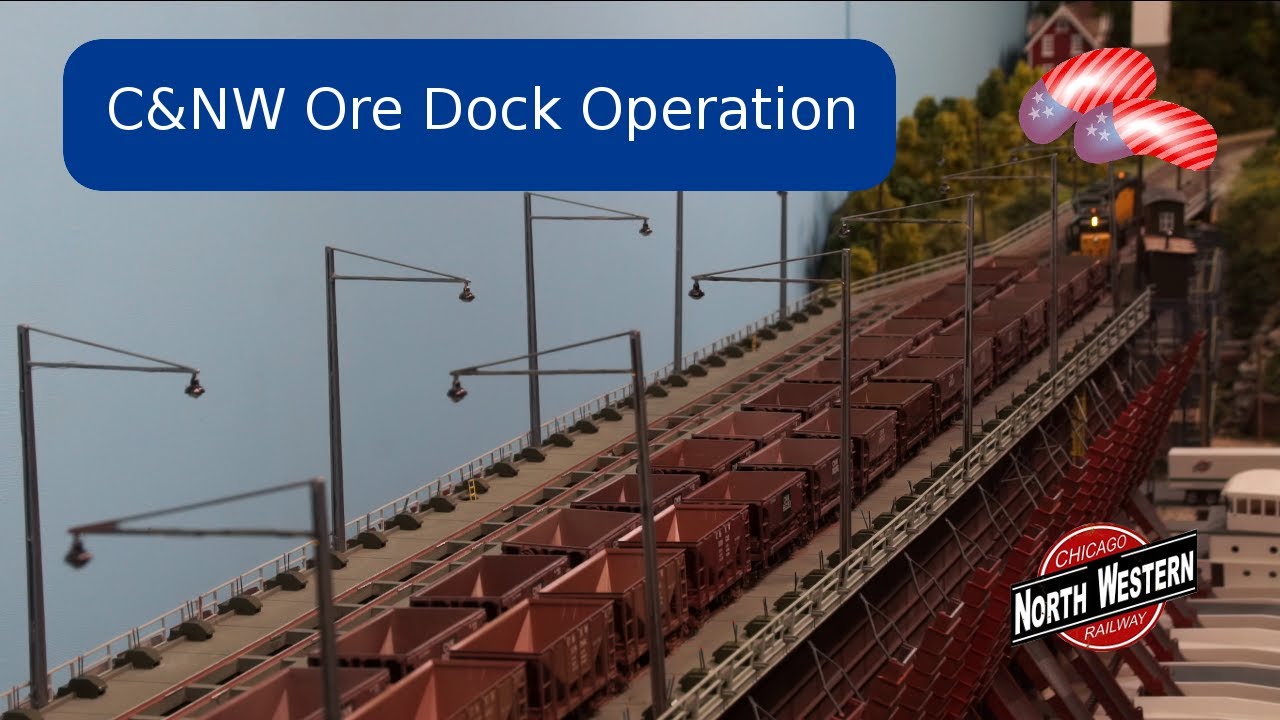 CNW Ore Dock Operation - YouTube
