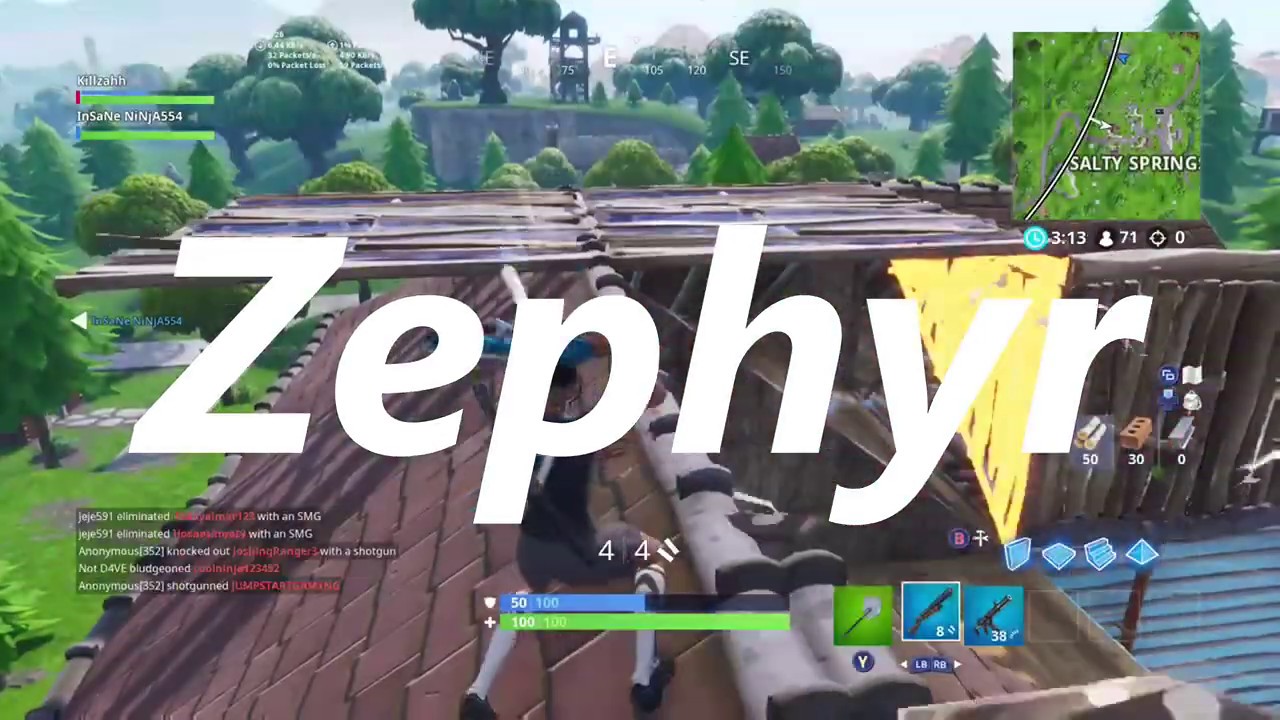 Zephyr - 1.5 - A Fortnite Minitage - YouTube