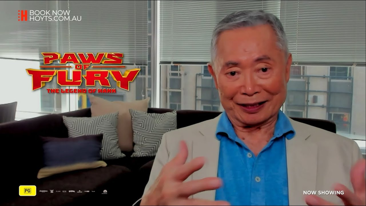 Paws of Fury: The Legend of Hank - HOYTS Cast Interview with George ...