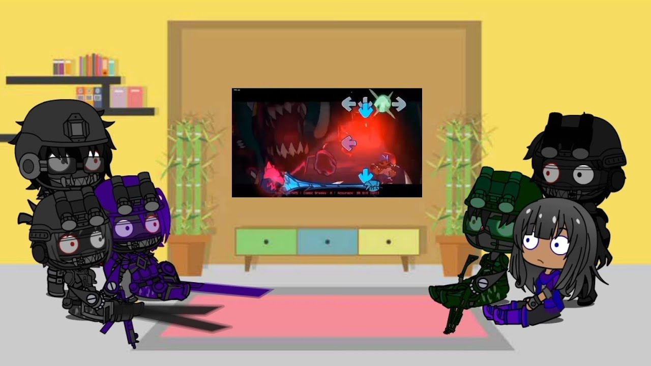 my tdx characters including Dr xenon react to finale fnf ( i already ...