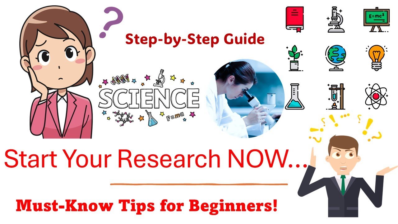 How to Begin Your Research Journey: Must-Know Tips for Beginners! Step ...