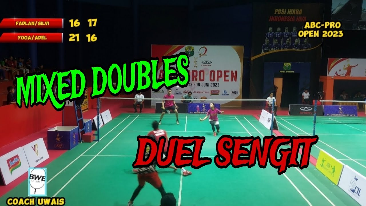 DUEL SENGIT II GANDA CAMPURAN YOGA/ADEL VS FADLAN/SILVI II ABC-PRO OPEN 2023 - YouTube