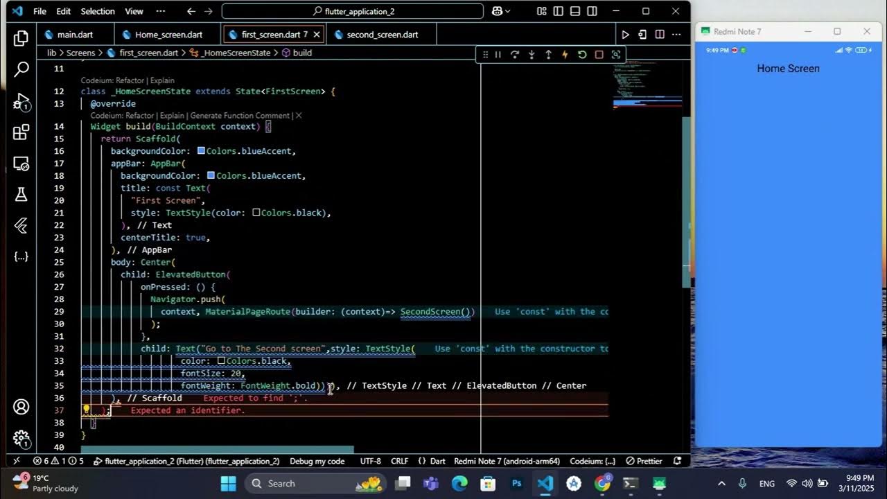 Flutter Session 6 - YouTube