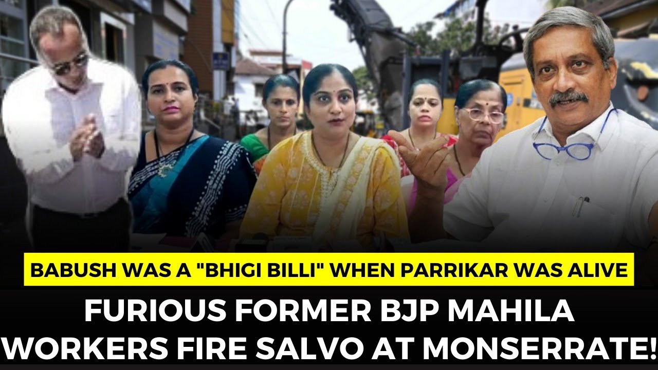 Babush was a "Bhigi Billi" when Parrikar was alive. Furious Former BJP ...
