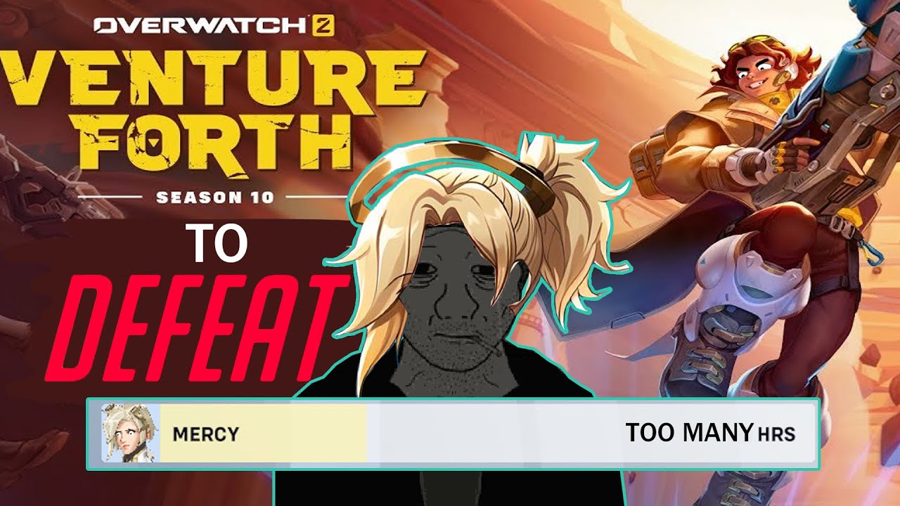 Trying to get away with playing Mercy in Season 10 of Overwatch 2 - YouTube