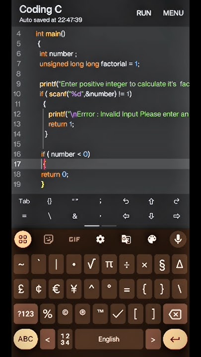 Factorial Of Entered Number In C Coding Codingforbeginners C Cprogramming Viralvideo