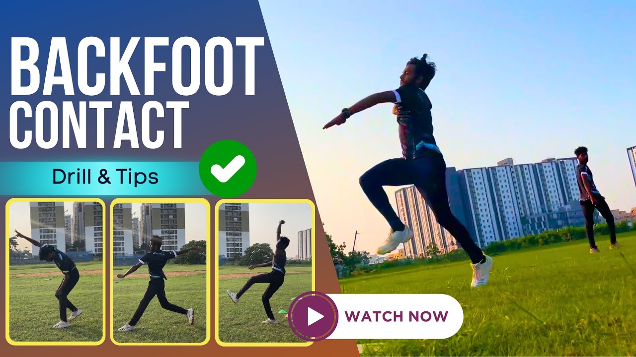 How to Master Backfoot Contact | Backfoot contact Drill - YouTube