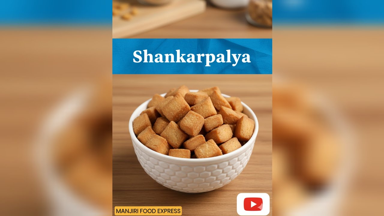 🪔 Crispy Shankarpalya Recipe|घरच्या घरी खुसखुशीत शंकरपाळ्या!# ...