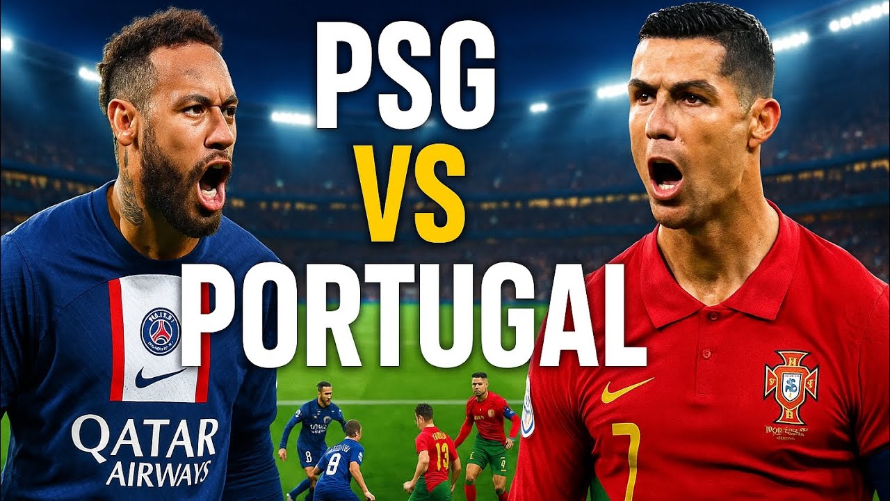PSG VS PORTUGAL JOGANDO FC PARTE 4 - YouTube