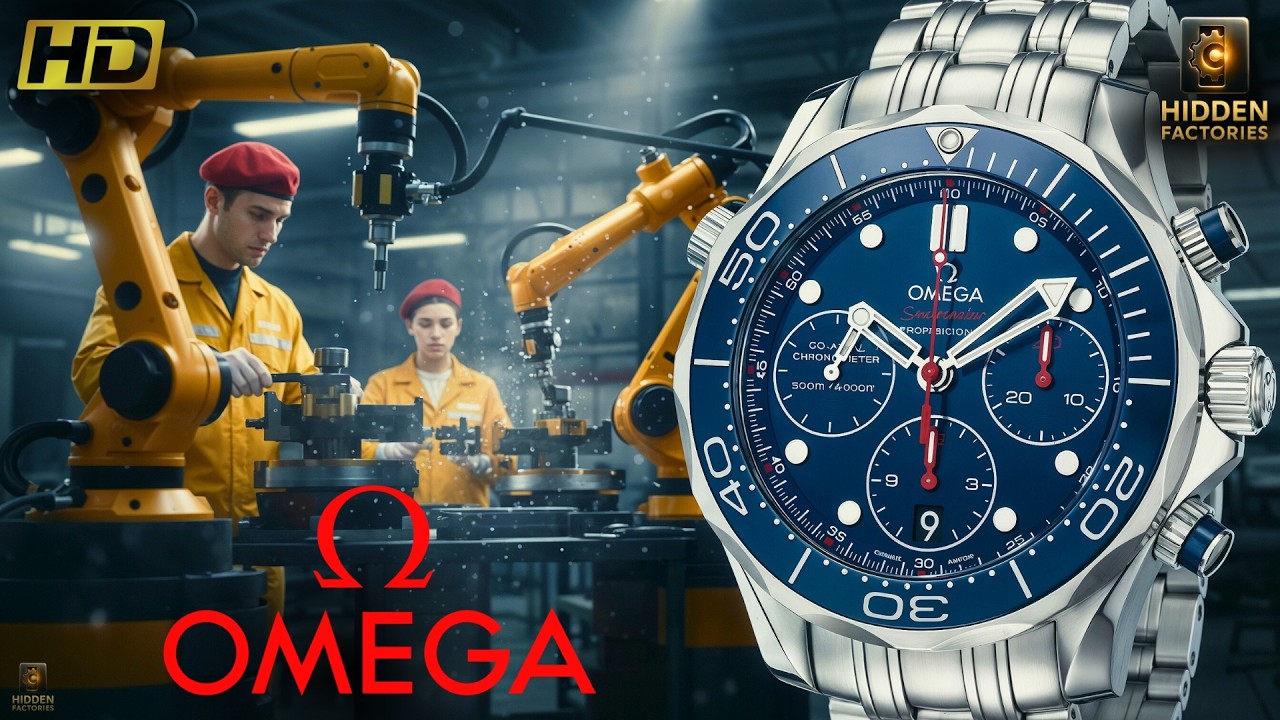 Inside the Elite Omega Factory: From Raw Steel to $8,000 Swiss Watches ...