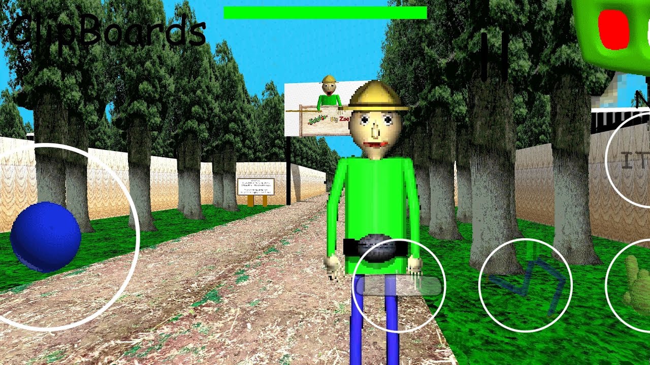 Baldi's Big Zoo Android Port - Baldi's Basics Mods - YouTube