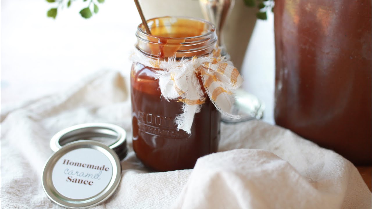 3 Ingredient Caramel Sauce Recipe - YouTube