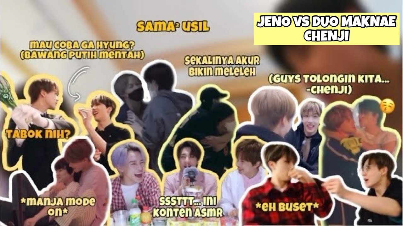 old edit | JENO VS DUO MAKNAE CHENLE & JISUNG AKA CHENJI - YouTube