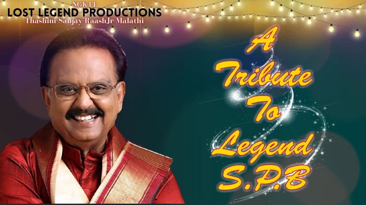 A Tribute To SPB | Remembering SPB On 1st Year Death Anniversary ...